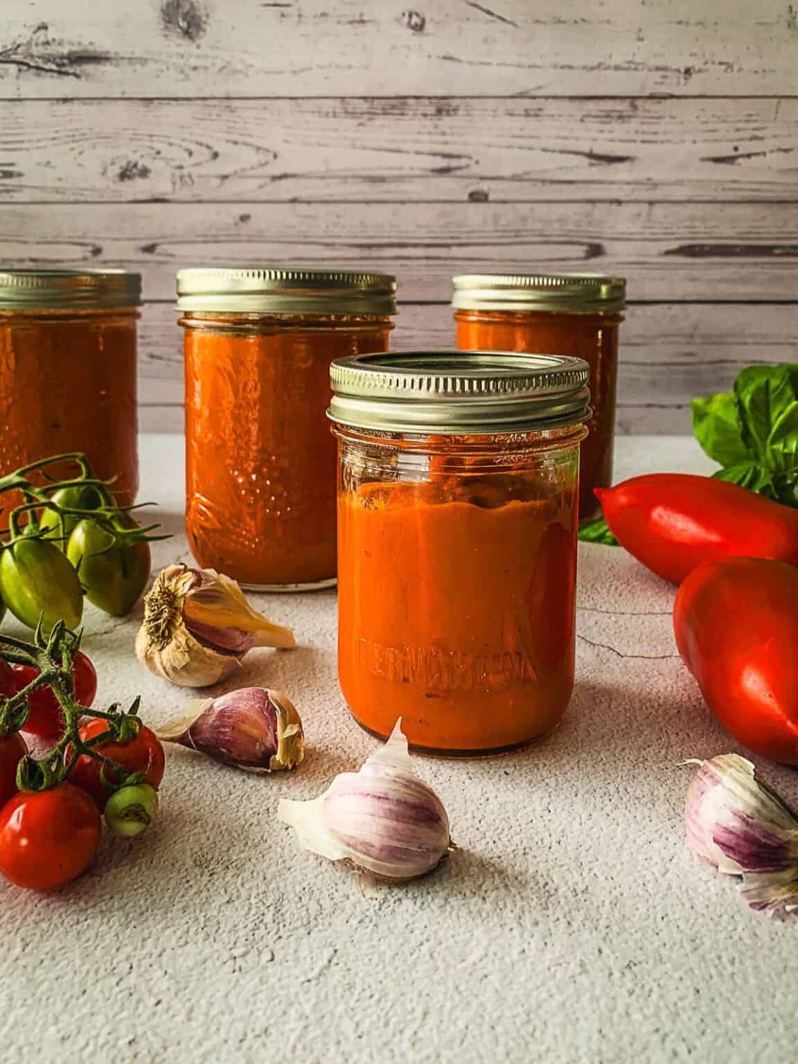 Easy Roasted Tomato Sauce - Urban Farm and Kitchen