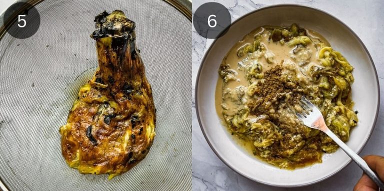 Mutabal (Authentic Middle Eastern Roasted Eggplant Dip) - Urban Farm ...