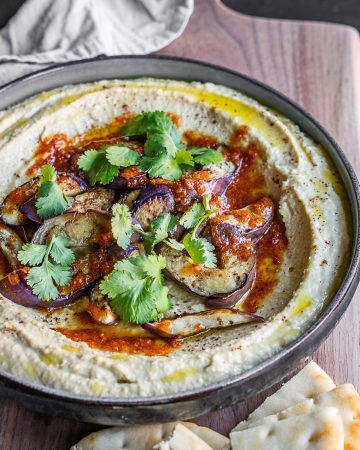Caramelized Eggplant Hummus - Urban Farm and Kitchen
