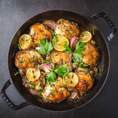Za'atar Chicken Thighs - Urban Farm and Kitchen
