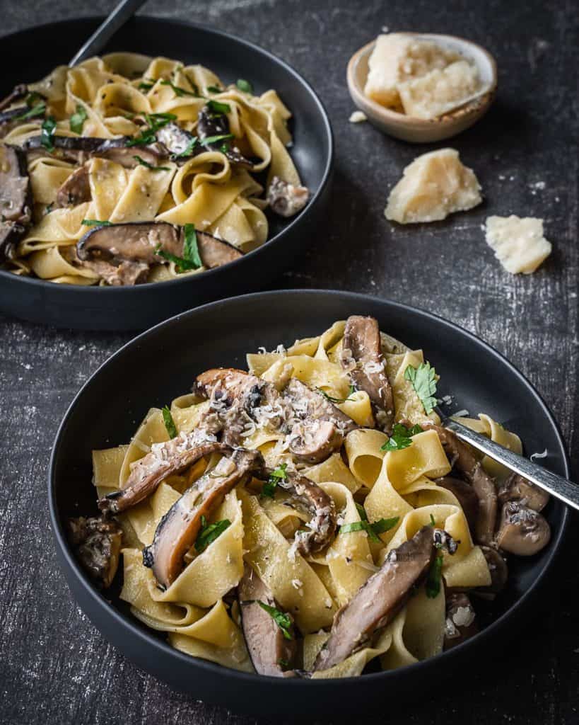 Mushroom Pappardelle - Urban Farm and Kitchen