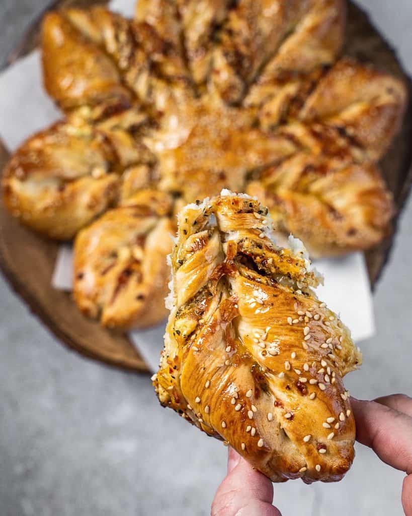 Star Bread with Cheese and Herbs - Urban Farm and Kitchen