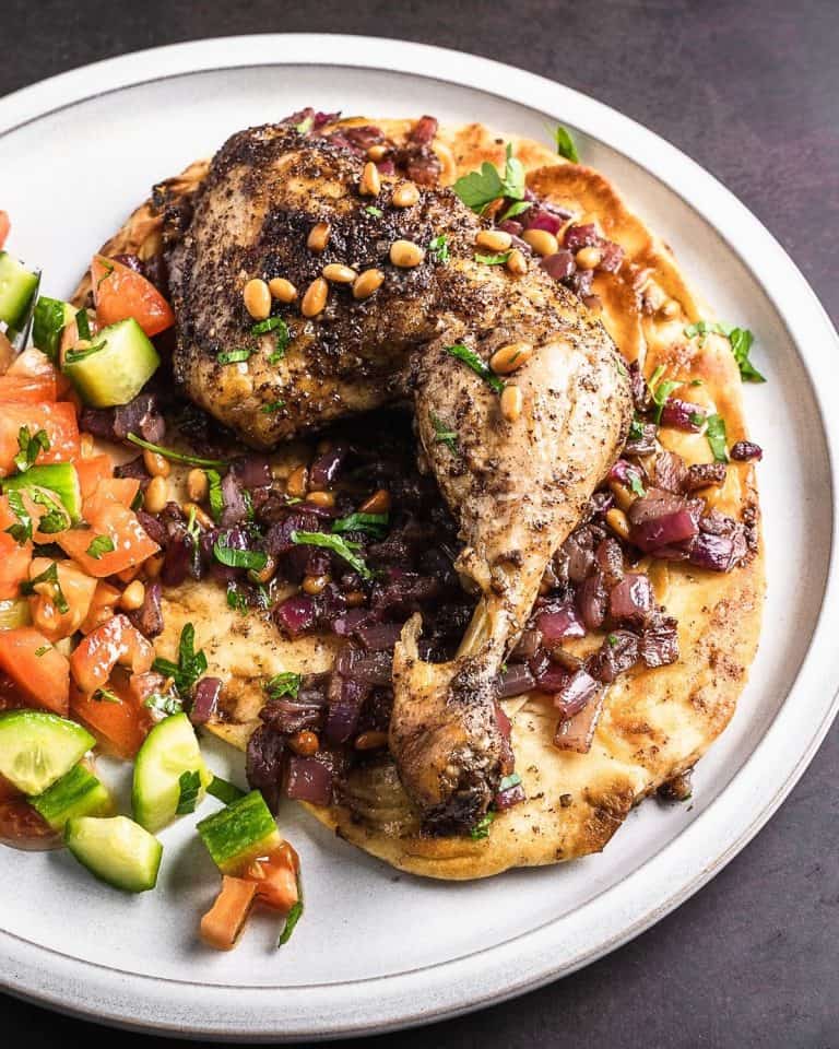 Musakhan (Palestinian Sumac Chicken with Onions) - Urban Farm and Kitchen