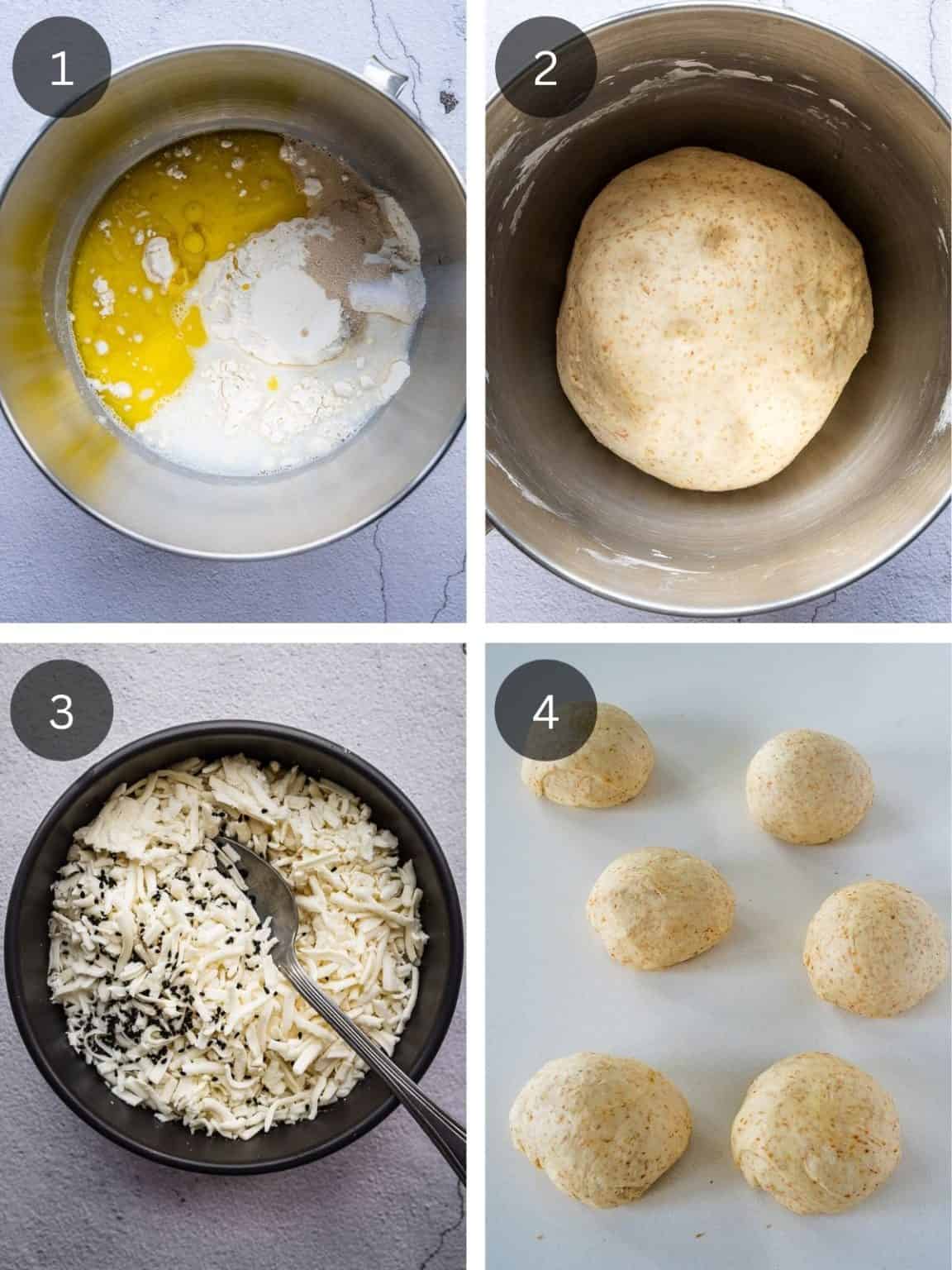 Cheese Manakish (Levantine Flatbread) - Urban Farm and Kitchen