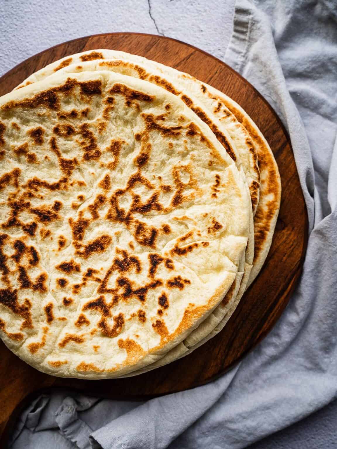 Taboon Bread (Palestinian Flatbread) - Urban Farm and Kitchen