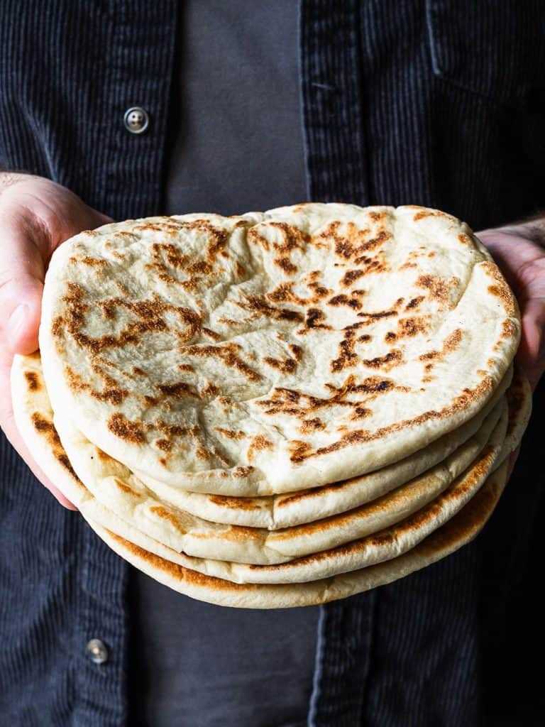 Taboon Bread (Palestinian Flatbread) - Urban Farm and Kitchen