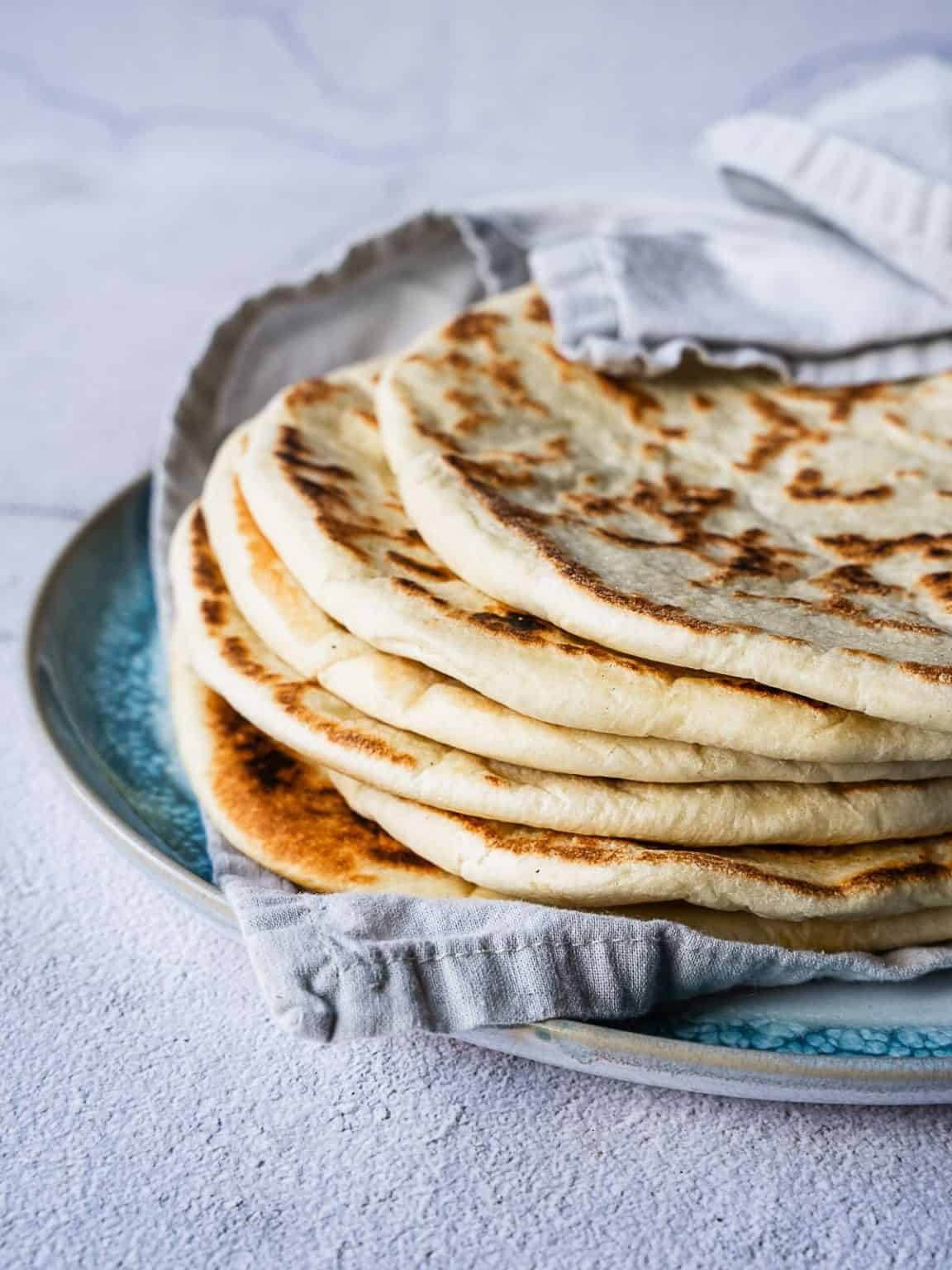 Taboon Bread (Palestinian Flatbread) - Urban Farm and Kitchen