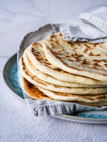 Taboon Bread (Palestinian Flatbread) - Urban Farm and Kitchen