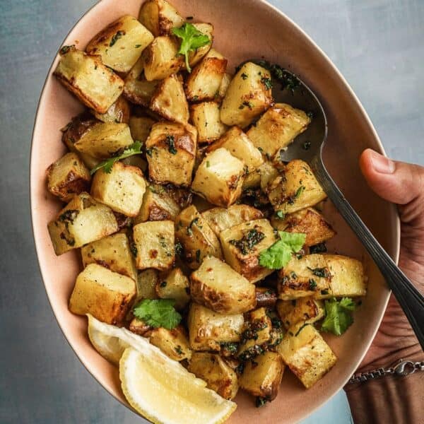 Batata Harra (Spicy Lebanese Potatoes) - Urban Farm and Kitchen