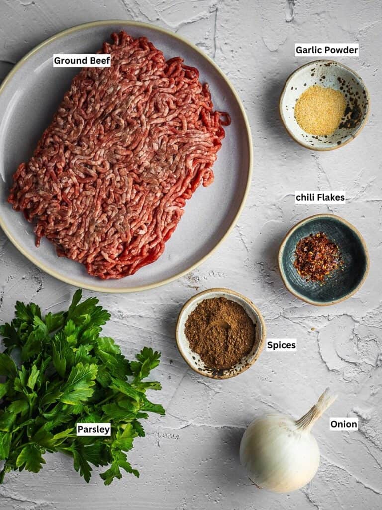 Beef Kofta (Spiced Ground Beef Kebabs) - Urban Farm and Kitchen