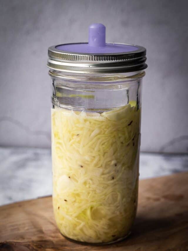 Sauerkraut Recipe (Complete Guide to Fermenting Cabbage) - Urban Farm ...