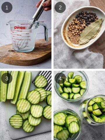Homemade Fermented Cucumbers (Dill Pickles) - Urban Farm and Kitchen