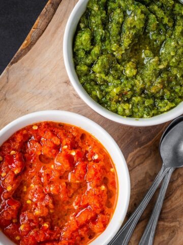 Shatta (Authentic Middle Eastern Chile Paste) - Urban Farm and Kitchen