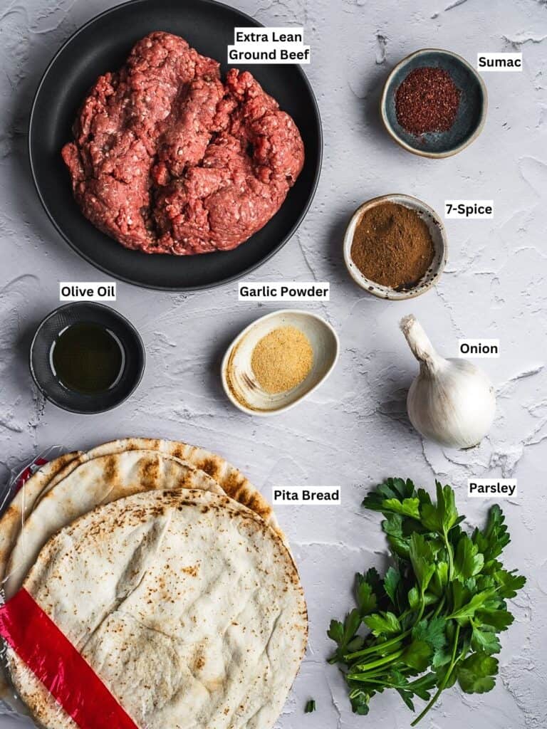 Arayes Recipe (Authentic Middle Eastern Meat Stuffed Pitas) - Urban ...