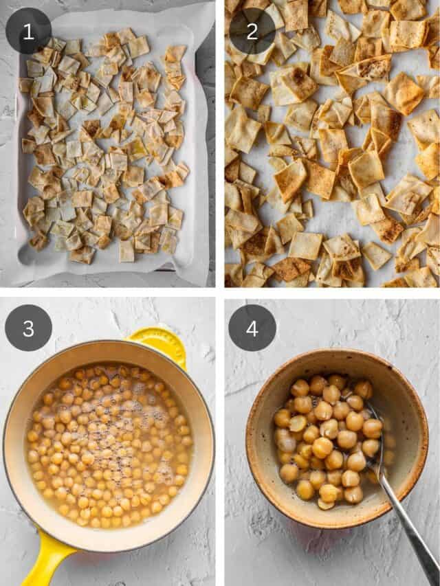 Fattet hummus (Chickpea Yogurt Fatteh Recipe) - Urban Farm and Kitchen