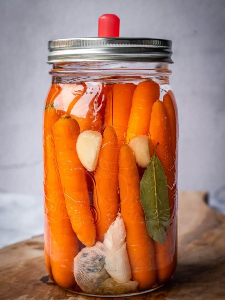 Fermented Carrots (Lacto-fermented Carrot Sticks) - Urban Farm and Kitchen