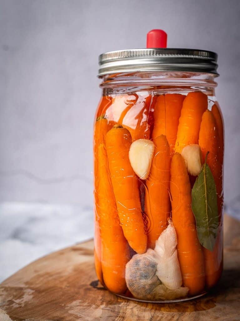Fermented Carrots (Lacto-fermented Carrot Sticks) - Urban Farm and Kitchen