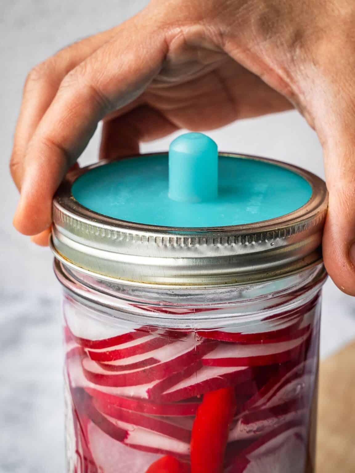 Fermented Radishes (Lacto-fermented radish slices) - Urban Farm and Kitchen