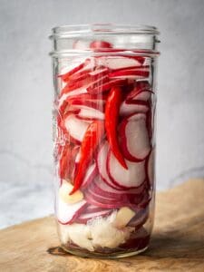 Fermented Radishes (Lacto-fermented radish slices) - Urban Farm and Kitchen