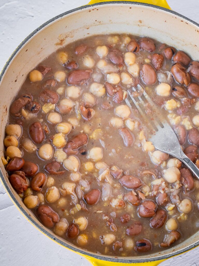 Ful Medames (Levantine Chickpea and Fava Bean Stew) - Urban Farm and ...