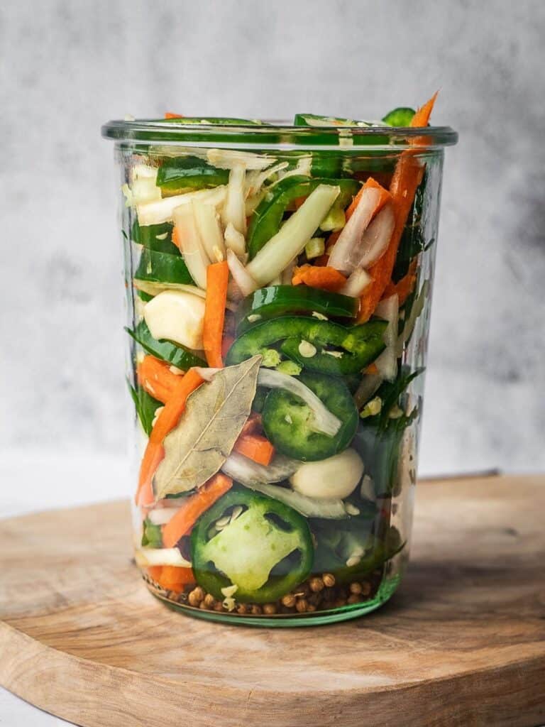 Escabeche (Homemade Spicy Mexican Pickled Vegetables) - Urban Farm and ...