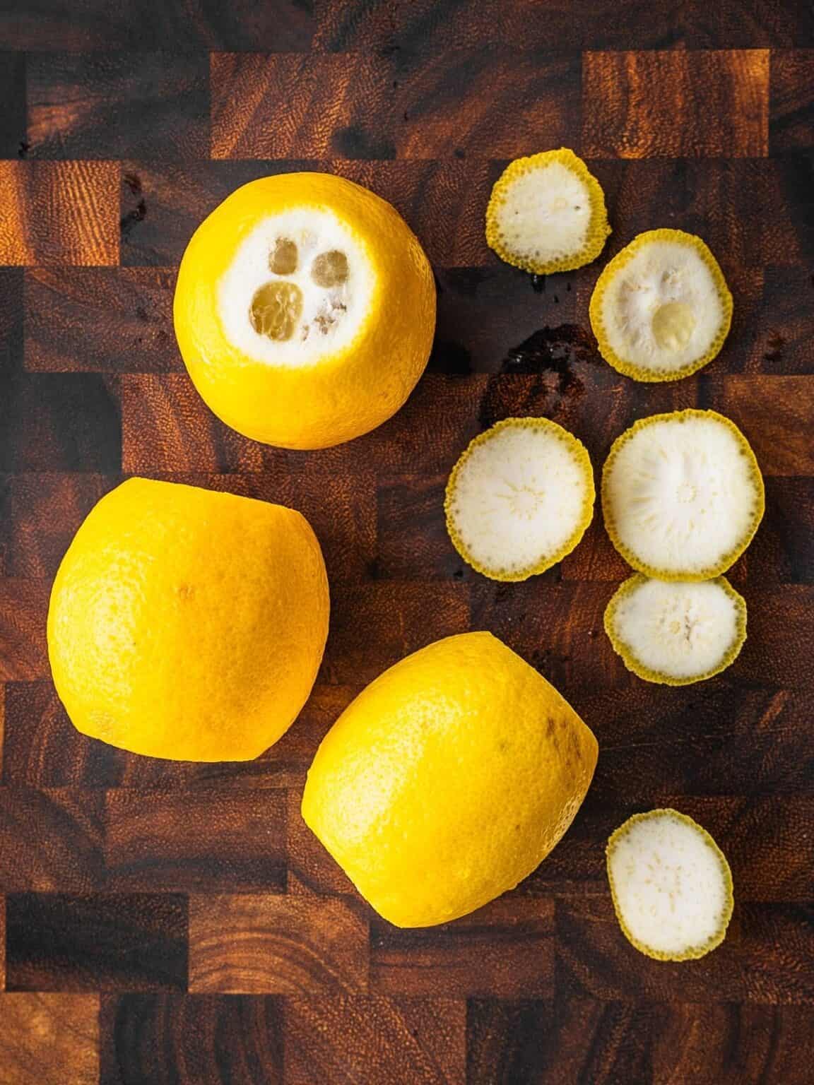 Fermented Lemons (Salt Preserved Lemons) - Urban Farm and Kitchen