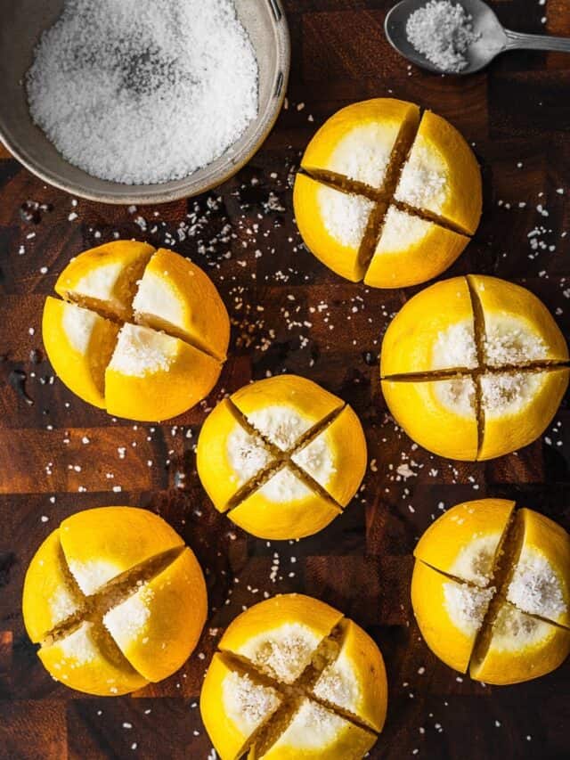 Fermented Lemons (Salt Preserved Lemons) - Urban Farm and Kitchen