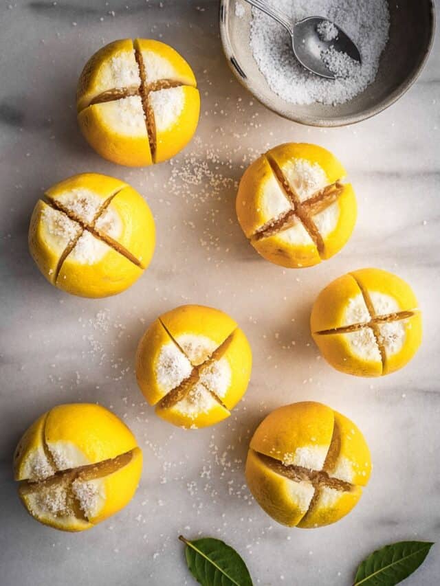 Fermented Lemons (Salt Preserved Lemons) - Urban Farm and Kitchen