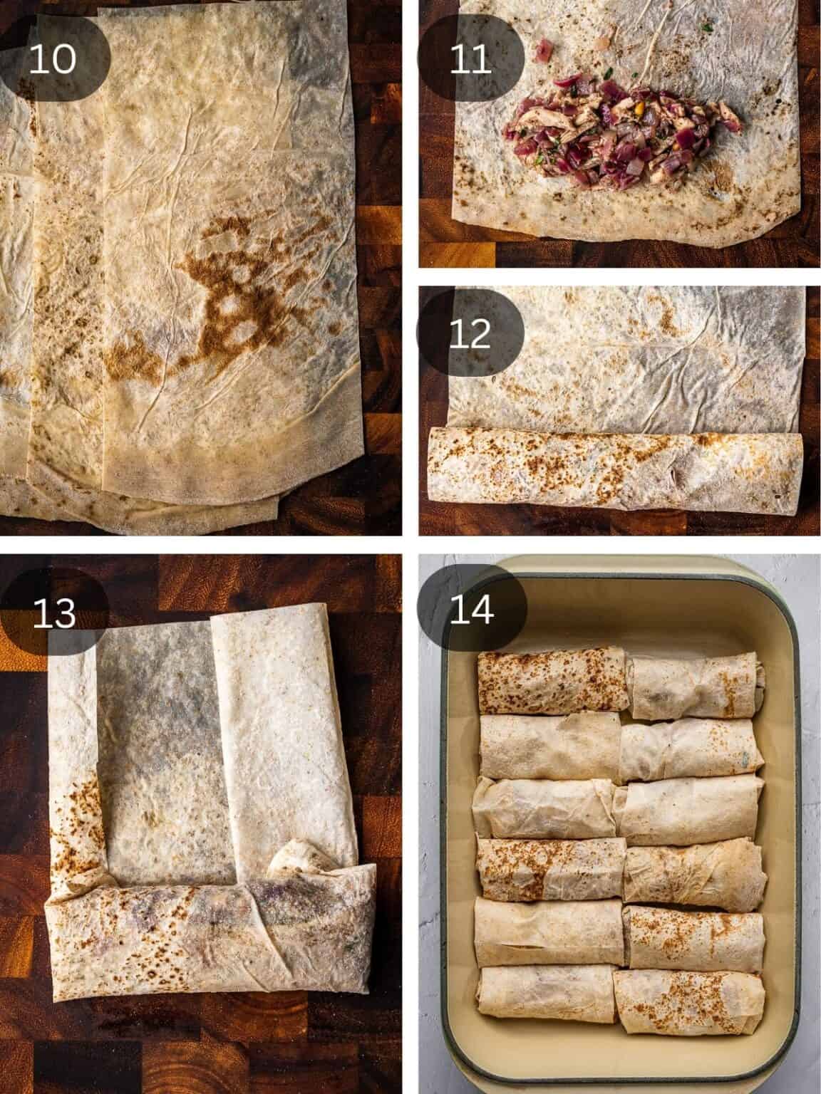 Musakhan Rolls (Crispy Palestinian Sumac Chicken) - Urban Farm and Kitchen