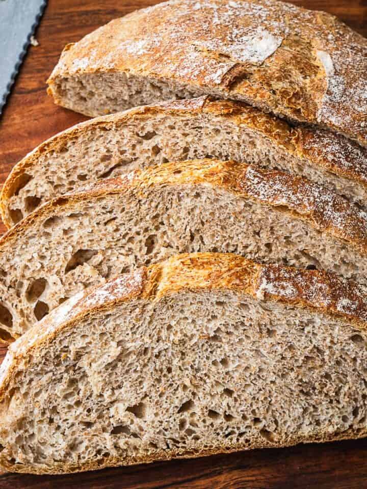 No Knead White Bread Recipe - Urban Farm and Kitchen