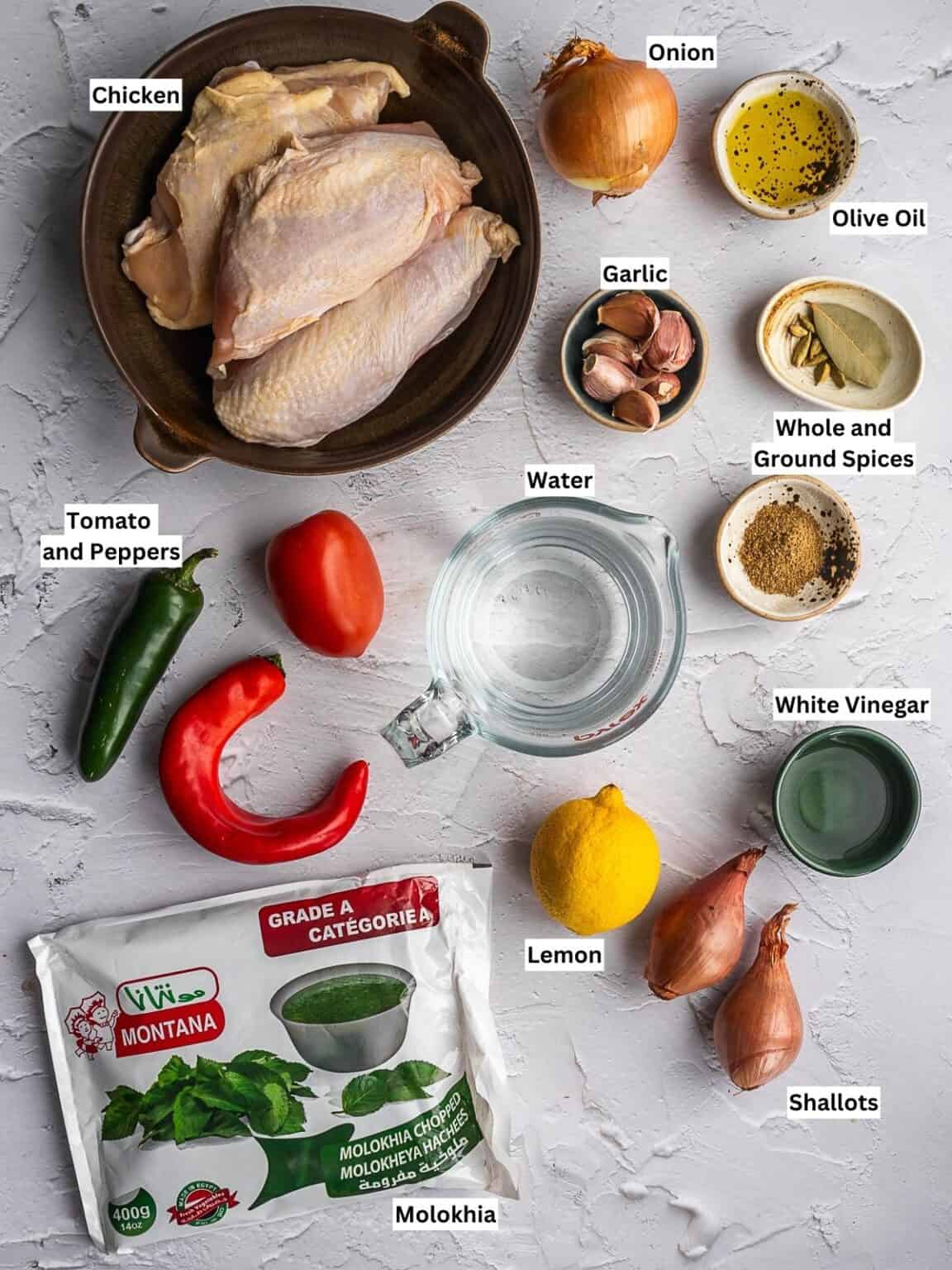 Molokhia (Egyptian Chicken and Jute Stew Recipe) - Urban Farm and Kitchen