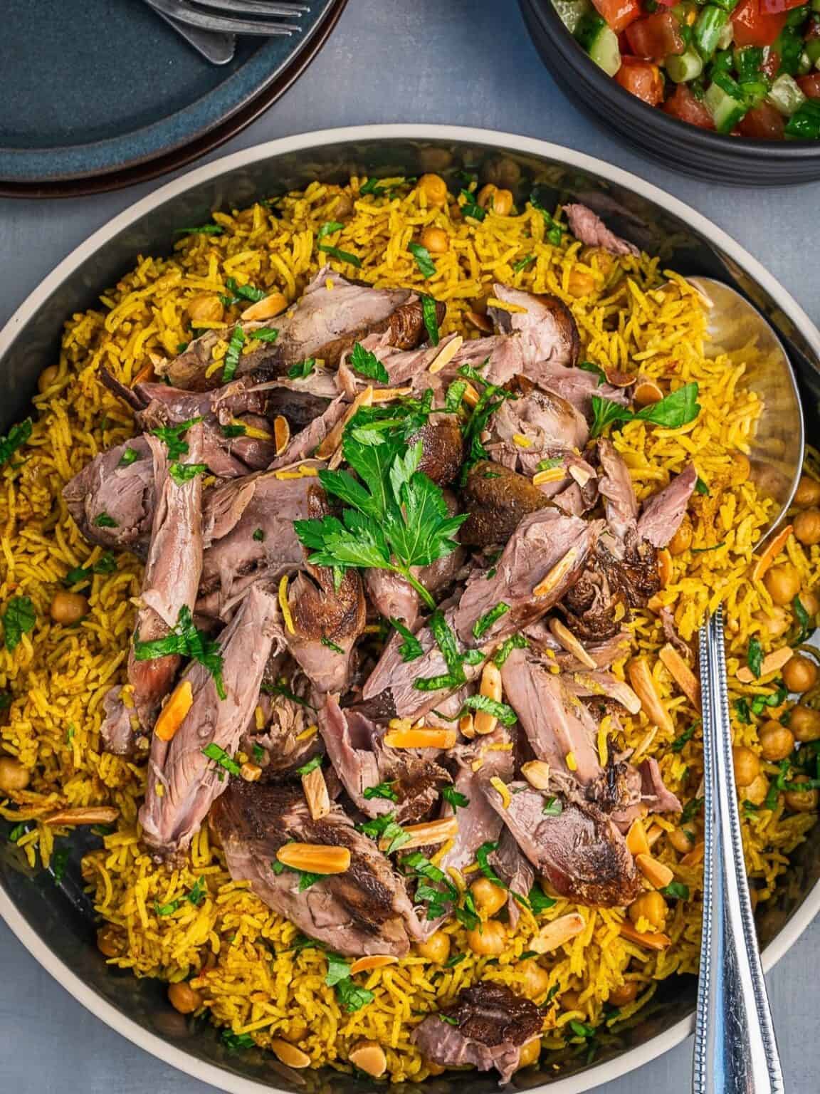 Qidreh (Palestinian Spiced Lamb and Rice Recipe) - Urban Farm and Kitchen