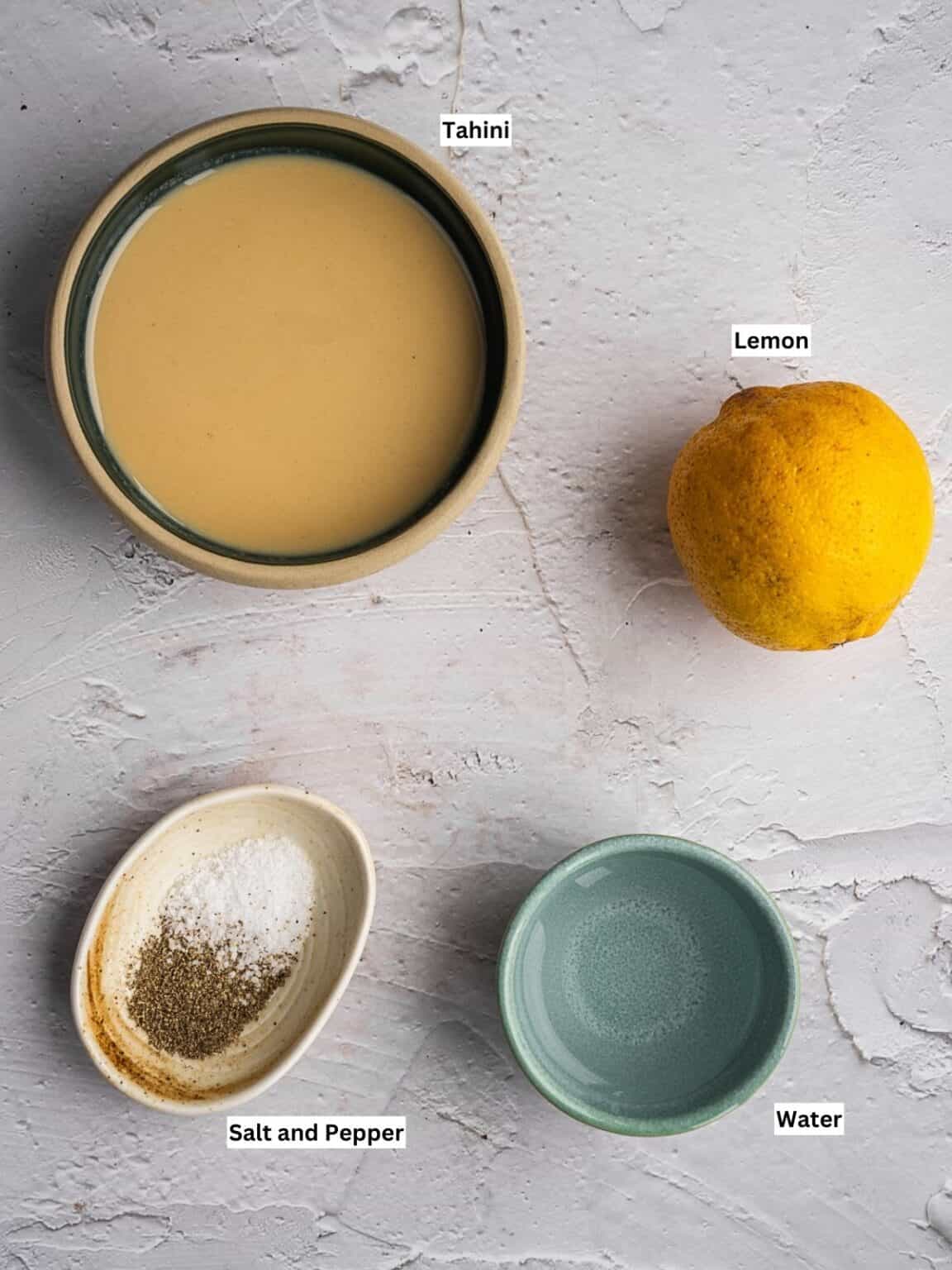 How to Make Lemon Tahini Sauce (Tarator Sauce) - Urban Farm and Kitchen