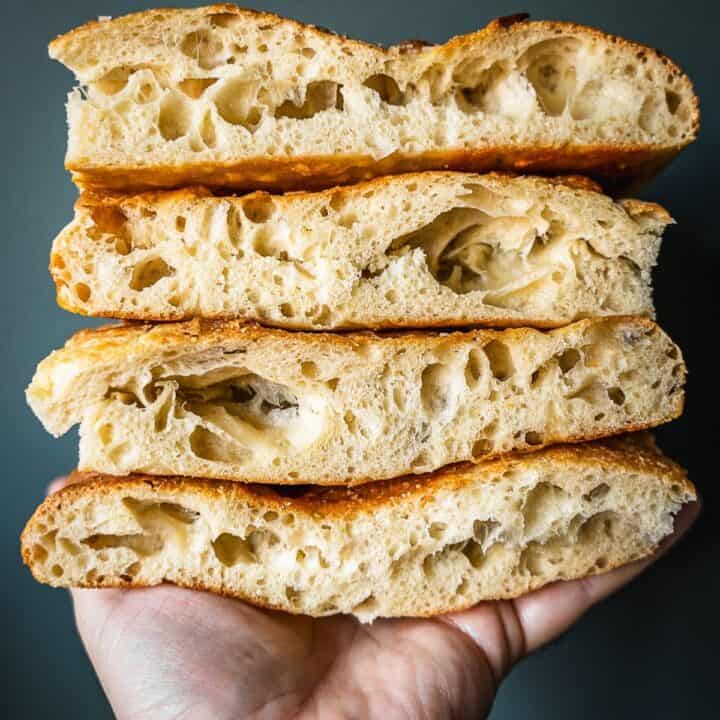 Schiacciata Bread Recipe (How to Make Tuscan Flatbread) - Urban Farm ...