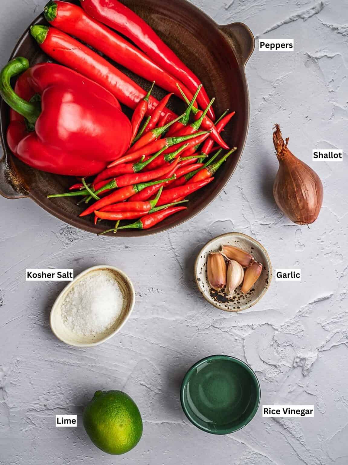 Sambal Oelek (How to Make Indonesian Fermented Chili Paste) - Urban ...