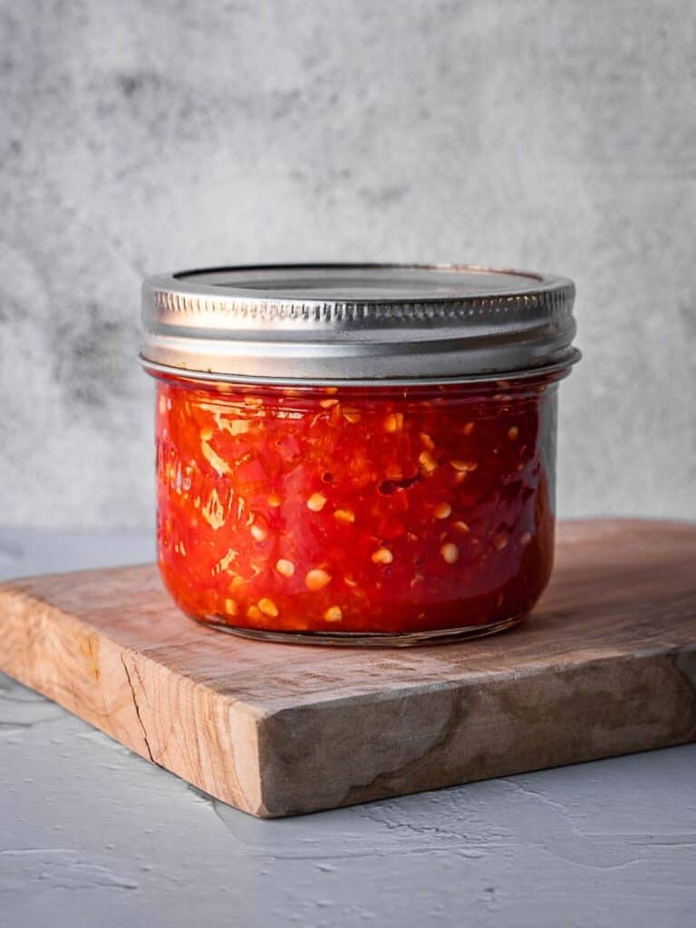 Sambal Oelek (How to Make Indonesian Fermented Chili Paste) - Urban ...