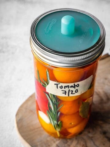 Fermented Tomatoes (How to Ferment Cherry Tomatoes) - Urban Farm and ...