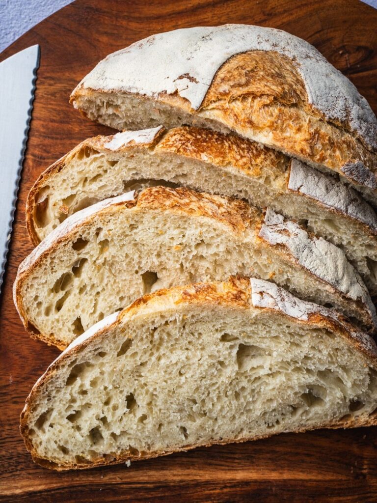 No Knead White Bread Recipe - Urban Farm and Kitchen