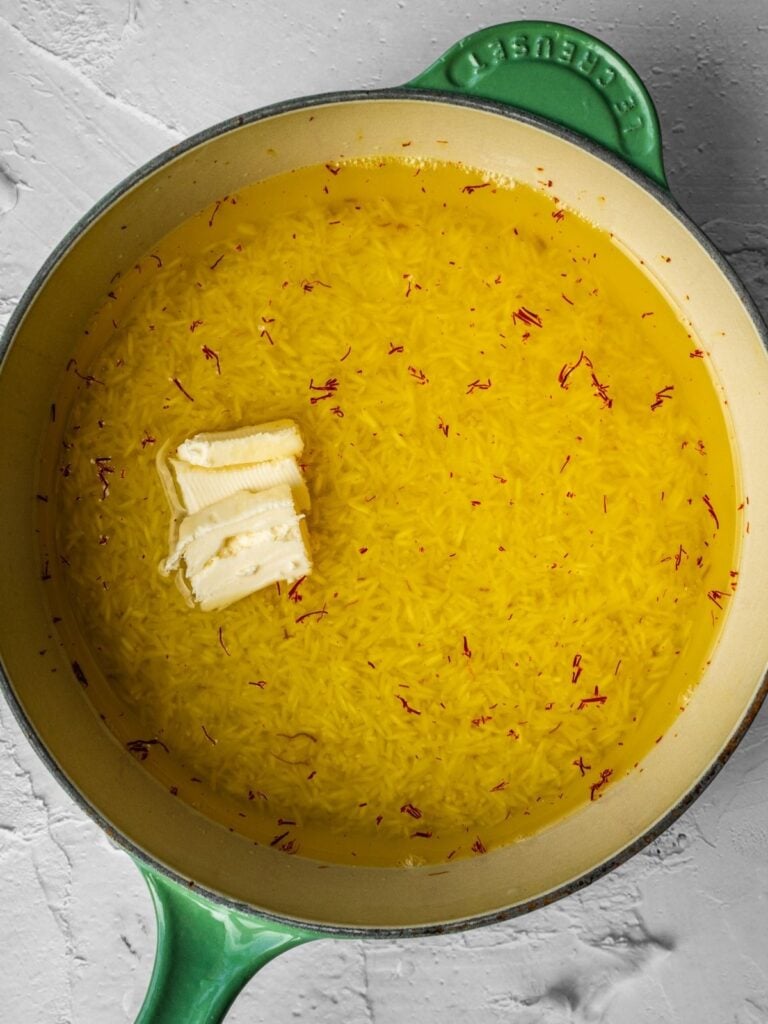 How to Make Saffron Rice (Middle Eastern Recipe) - Urban Farm and Kitchen