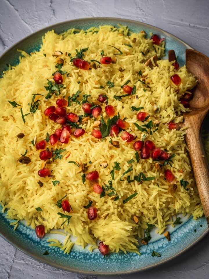 How to Make Saffron Rice (Middle Eastern Recipe) - Urban Farm and Kitchen