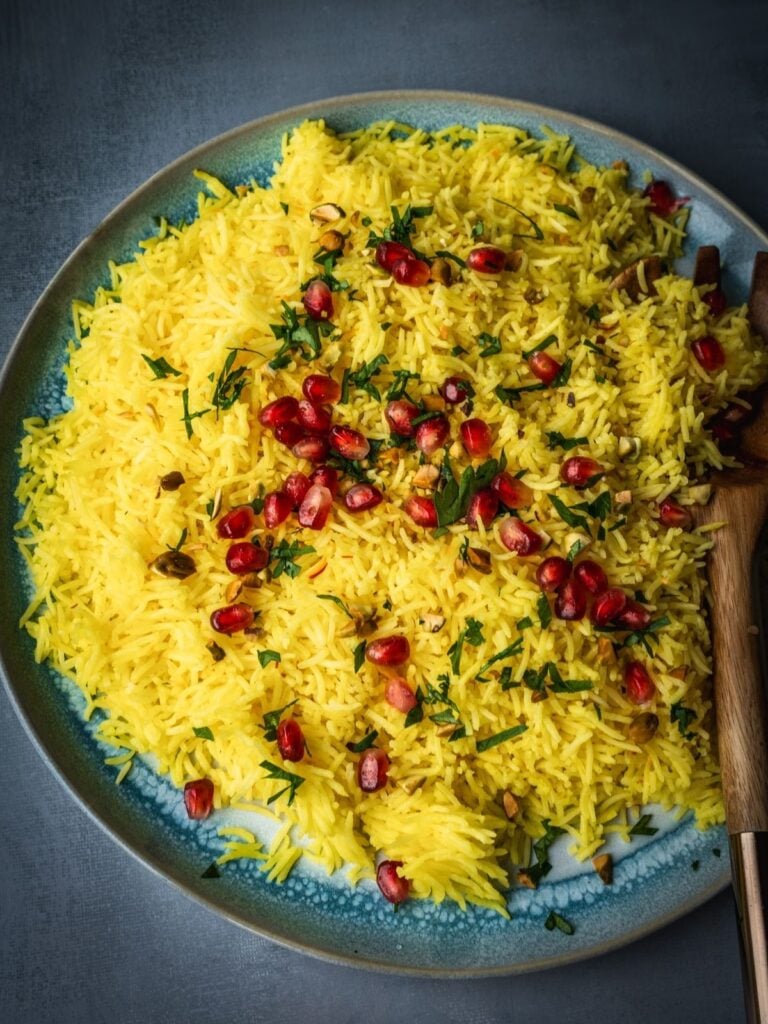 How to Make Saffron Rice (Middle Eastern Recipe) - Urban Farm and Kitchen