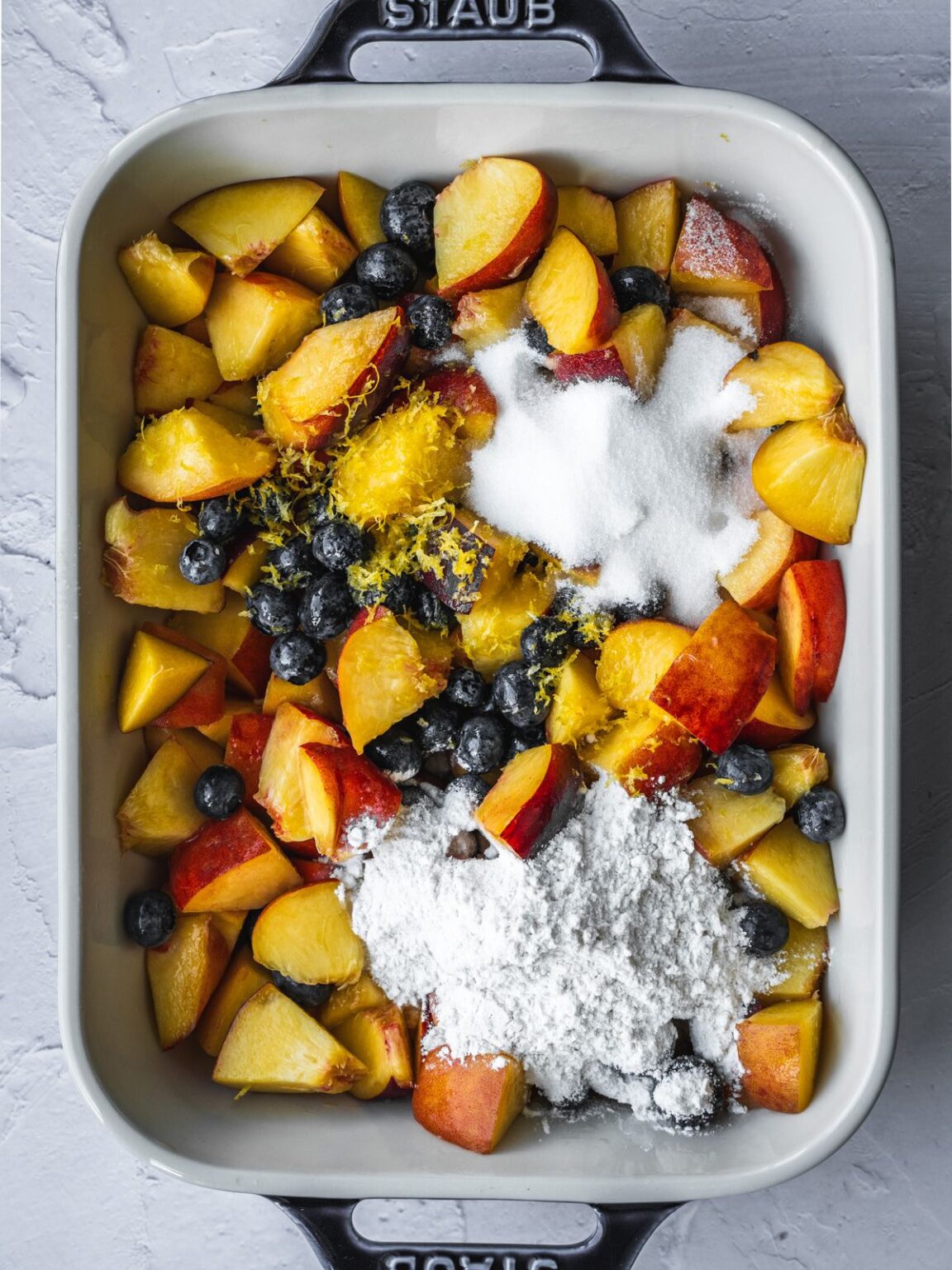 Blueberry Peach Crisp - Urban Farm and Kitchen