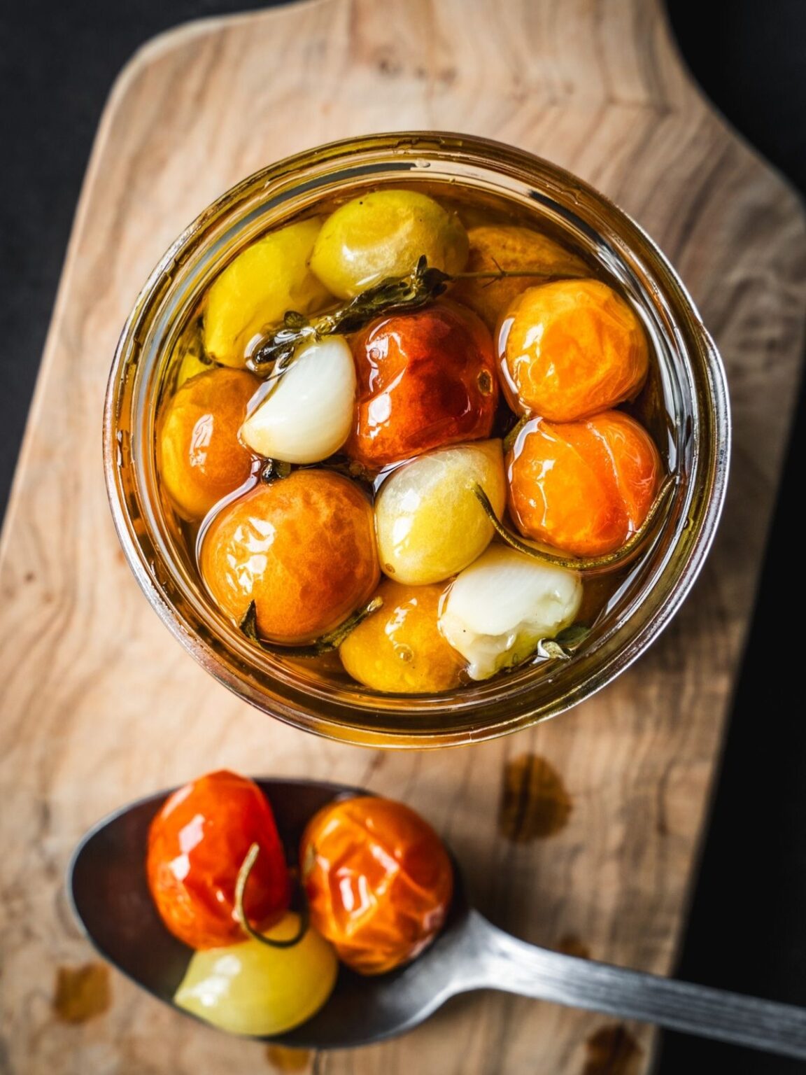Cherry Tomato Confit with Garlic Recipe - Urban Farm and Kitchen