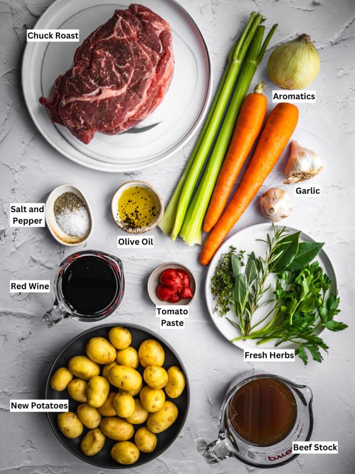 Braised Chuck Roast (One Pot, Fall Apart Recipe) - Urban Farm and Kitchen