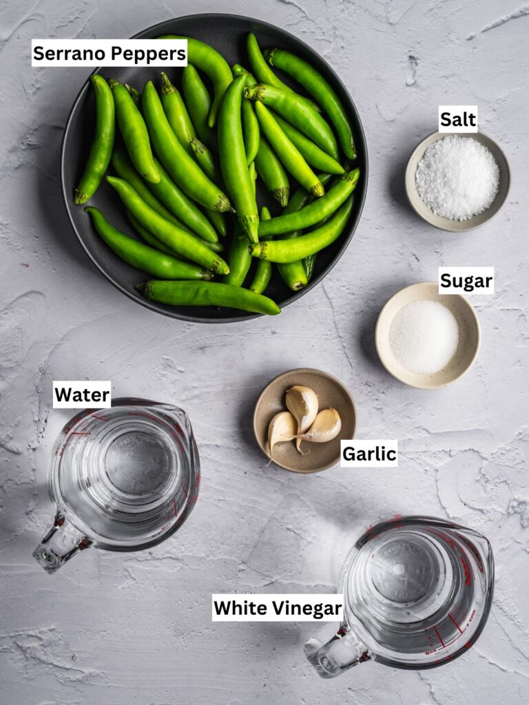 Pickled Serrano Peppers - Urban Farm and Kitchen