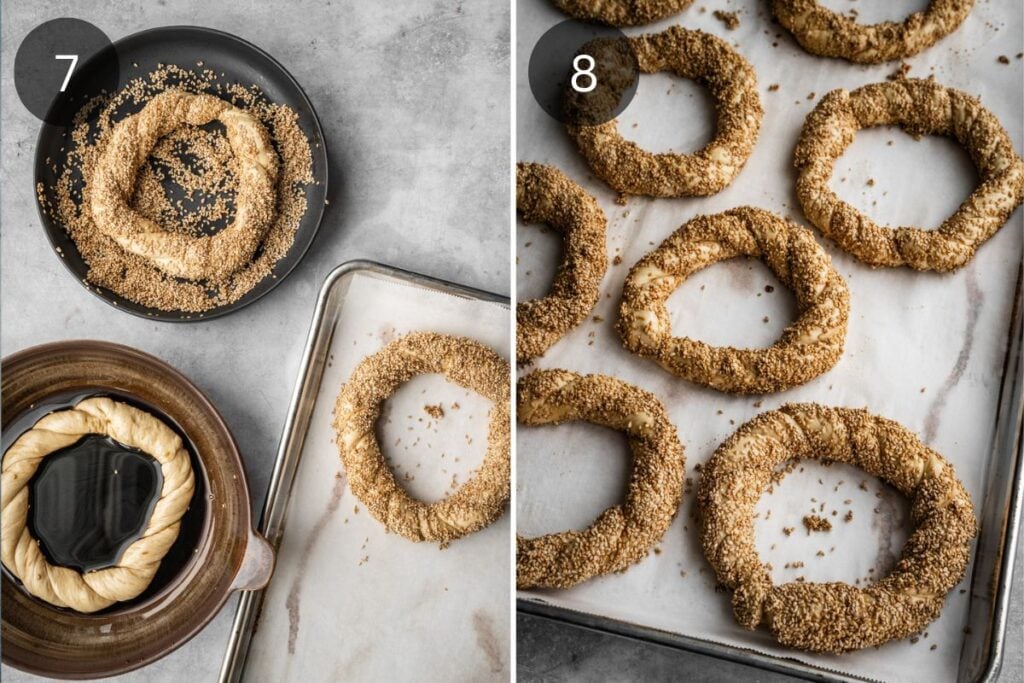 Simit (Turkish Sesame Bread Recipe and Video) - Urban Farm and Kitchen