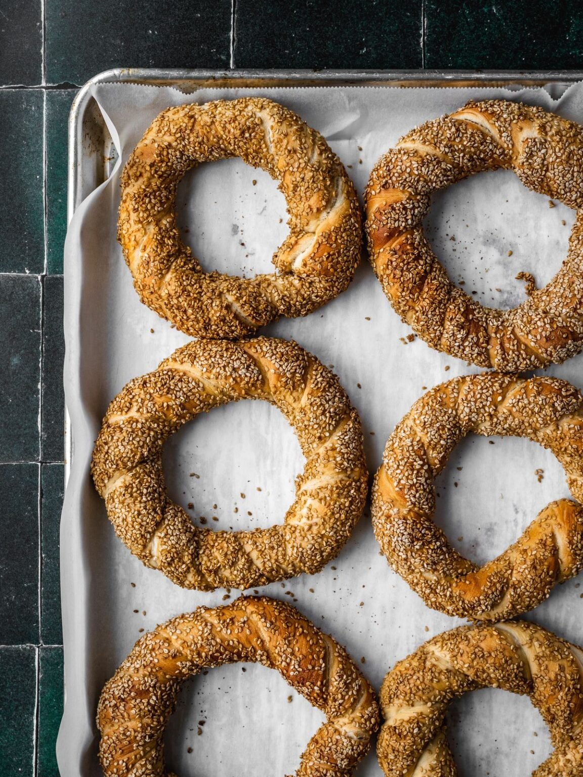 Simit (Turkish Sesame Bread Recipe and Video) - Urban Farm and Kitchen