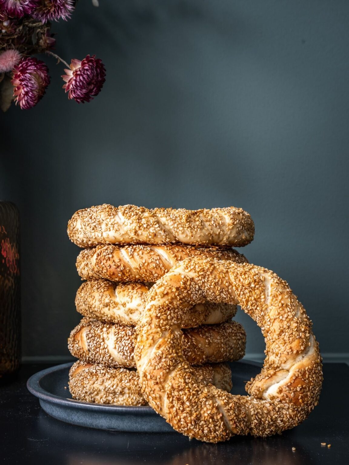 Simit (Turkish Sesame Bread Recipe and Video) - Urban Farm and Kitchen