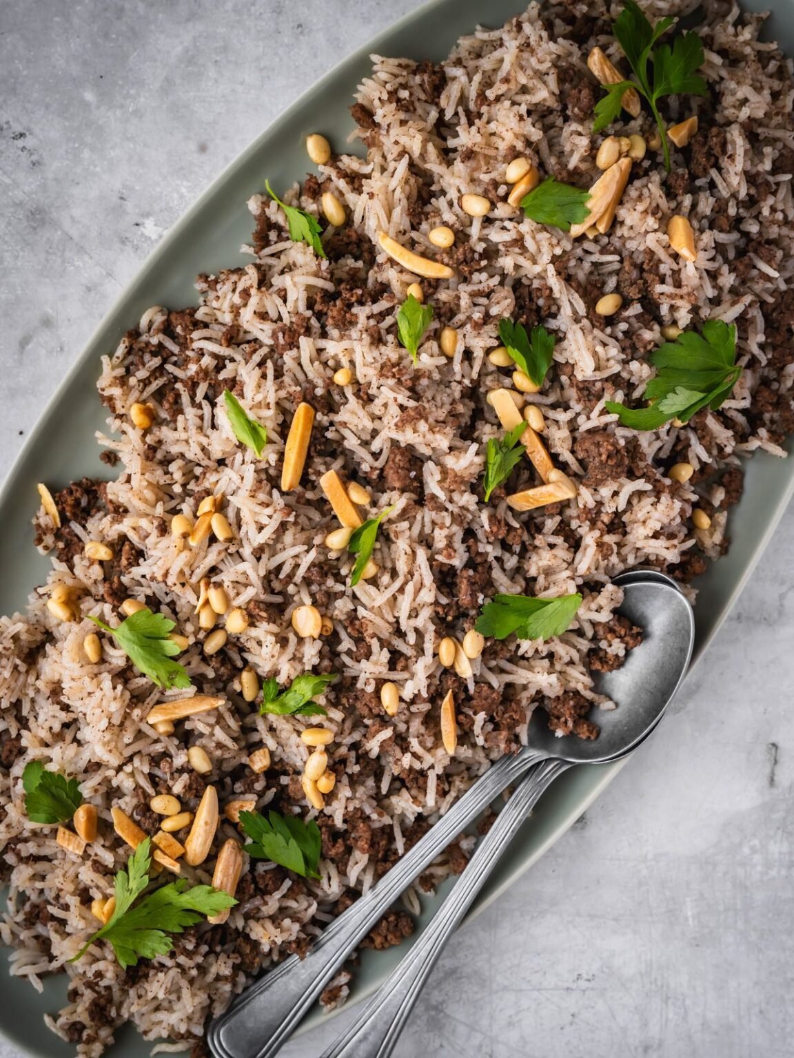 Hashweh (Spiced Rice with Ground Beef) - Urban Farm and Kitchen