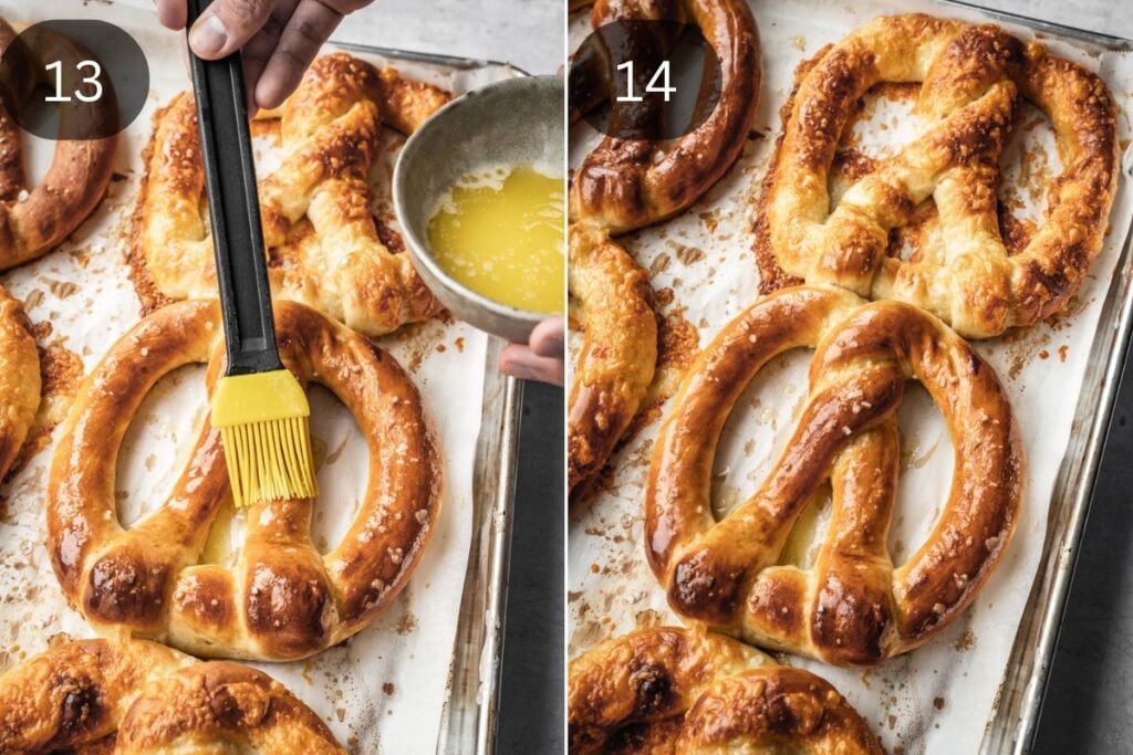 Homemade Soft Pretzels (Plain, Salt and Cheddar) - Urban Farm and Kitchen